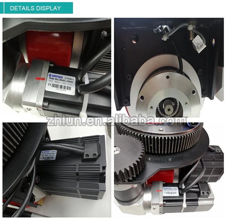 Zhlun Pmsm/bldc Motor Wheel For Automated Guided Vehicle Powered By ...