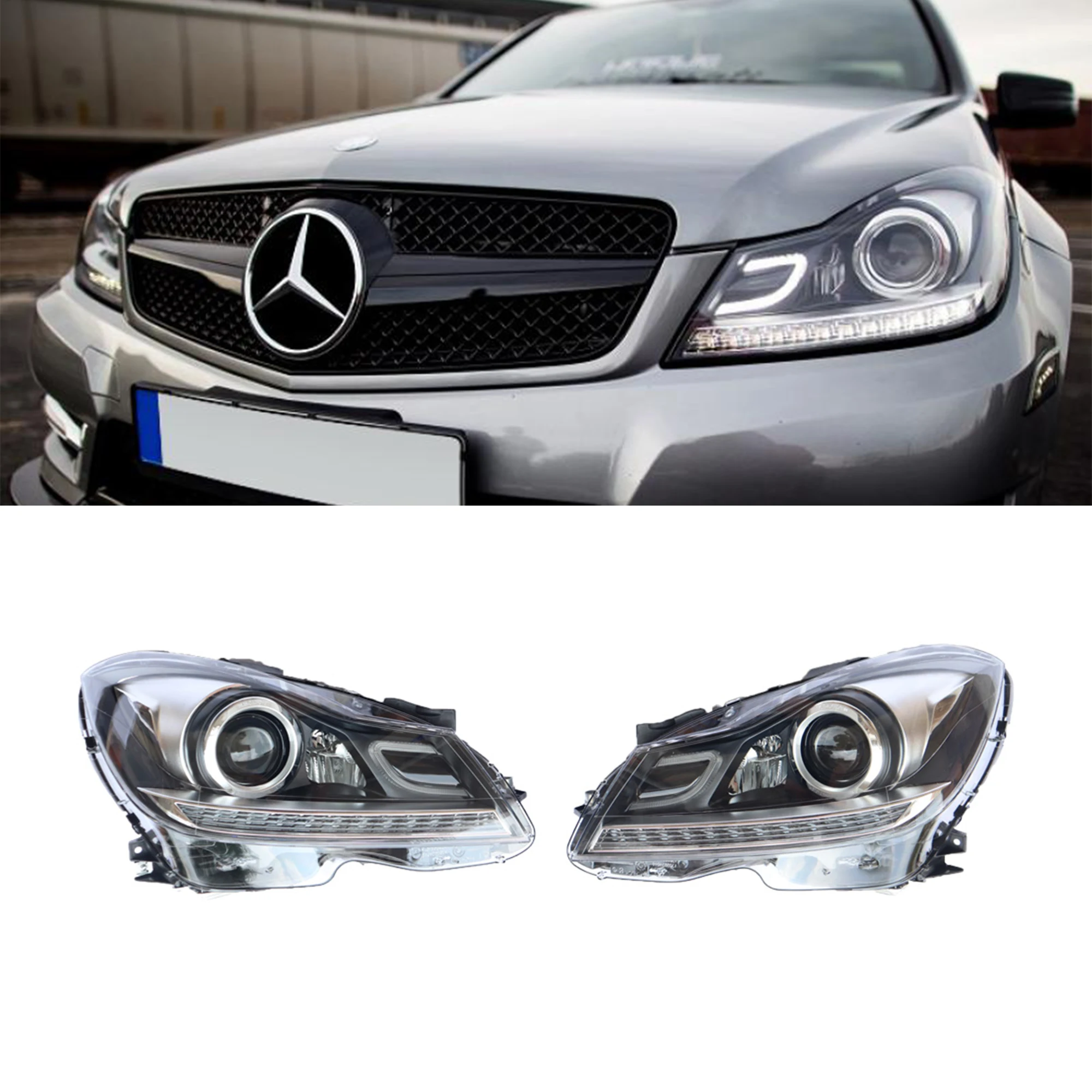 W204 c63 headlights store