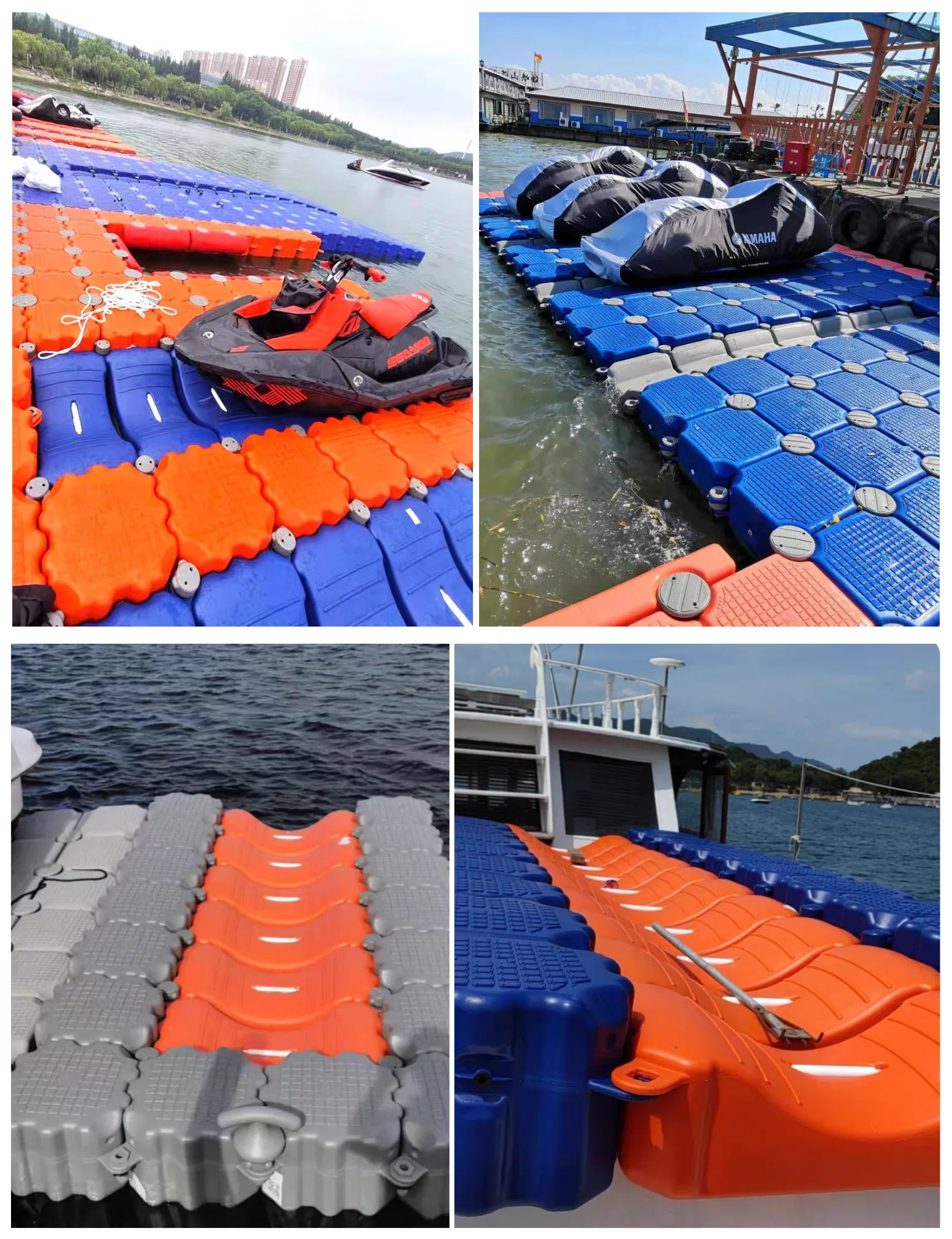 Wholesale Hdpe Plastic Pontoon Platform Blocks Floating Jet Ski Dock ...