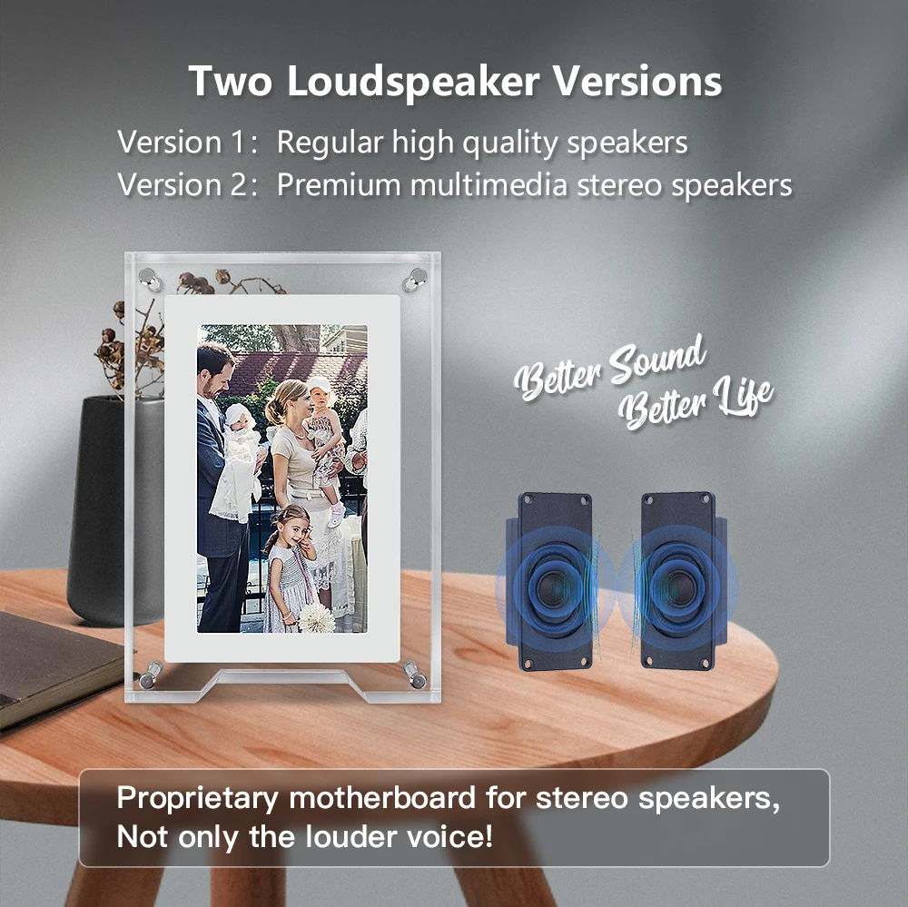 Wholesale Dropship 7 Inch Picture Art Acrylic Video Infinite Object ...