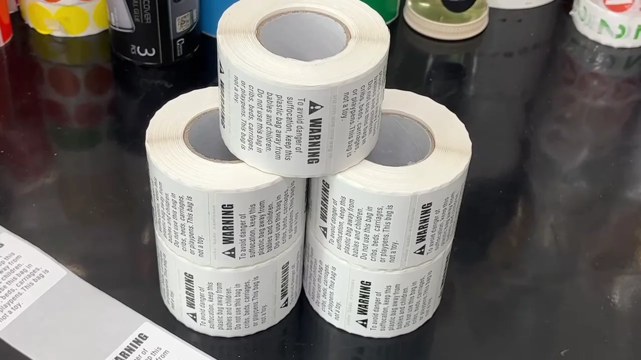 2*2in Choking Hazard Stickers Suffocation Keep Away From Children Fba ...