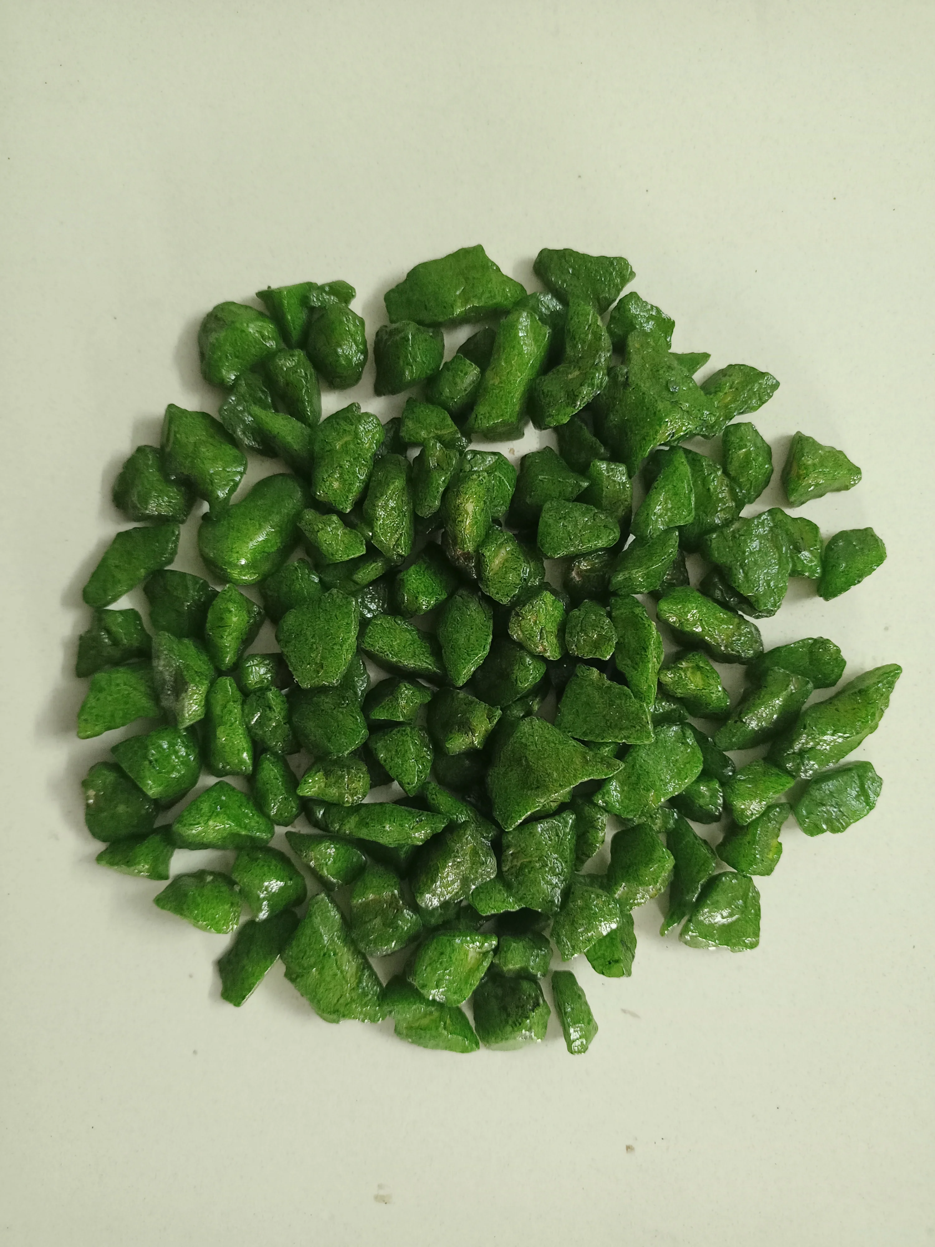 Perrot Green Color Aggregate Stone Chips Home and Gift Decoration Items ...