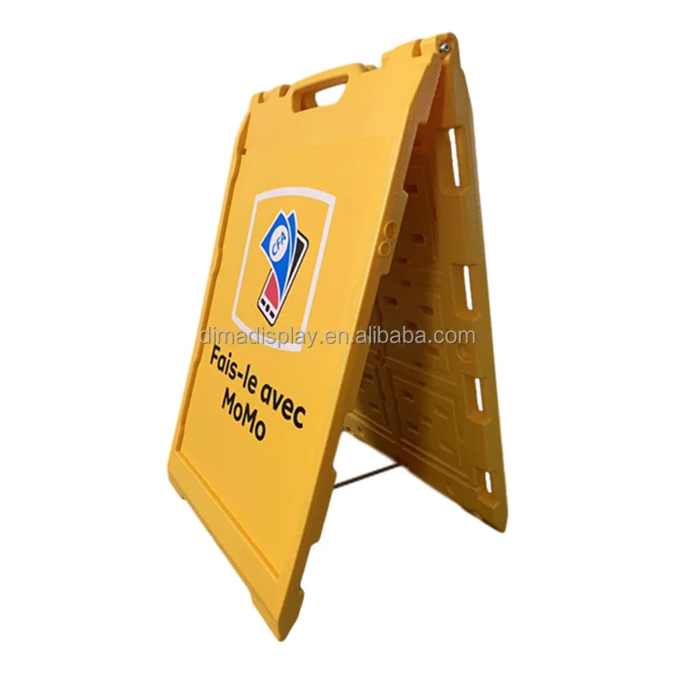 Outdoor Pavement Sign,durable Water Filled Plastic Pavement Sign Board ...