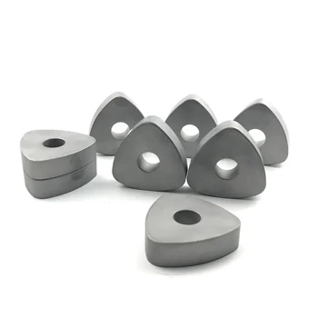 K30 Triangular Cutter Tungsten Carbide Profiled Parts With Holes Knife ...