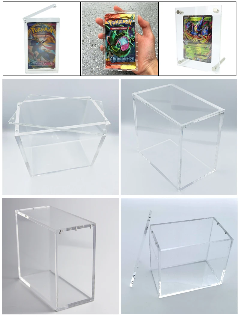 Custom Psa Bgs Cgc Acrylic Display Case Stand Wall Mount Slab Display ...