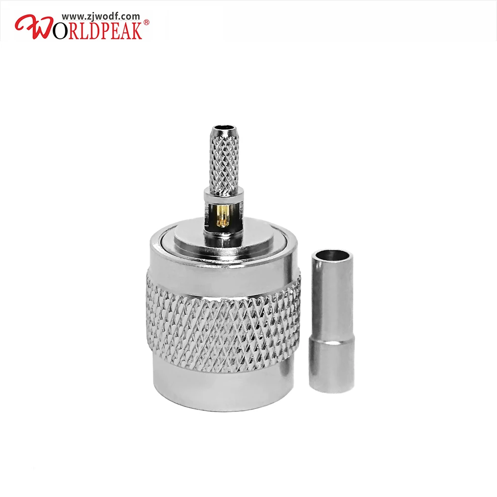RF Cable Coaxial Crimp/clamp Male Female Connector RP-TNC for WDFR100 ...