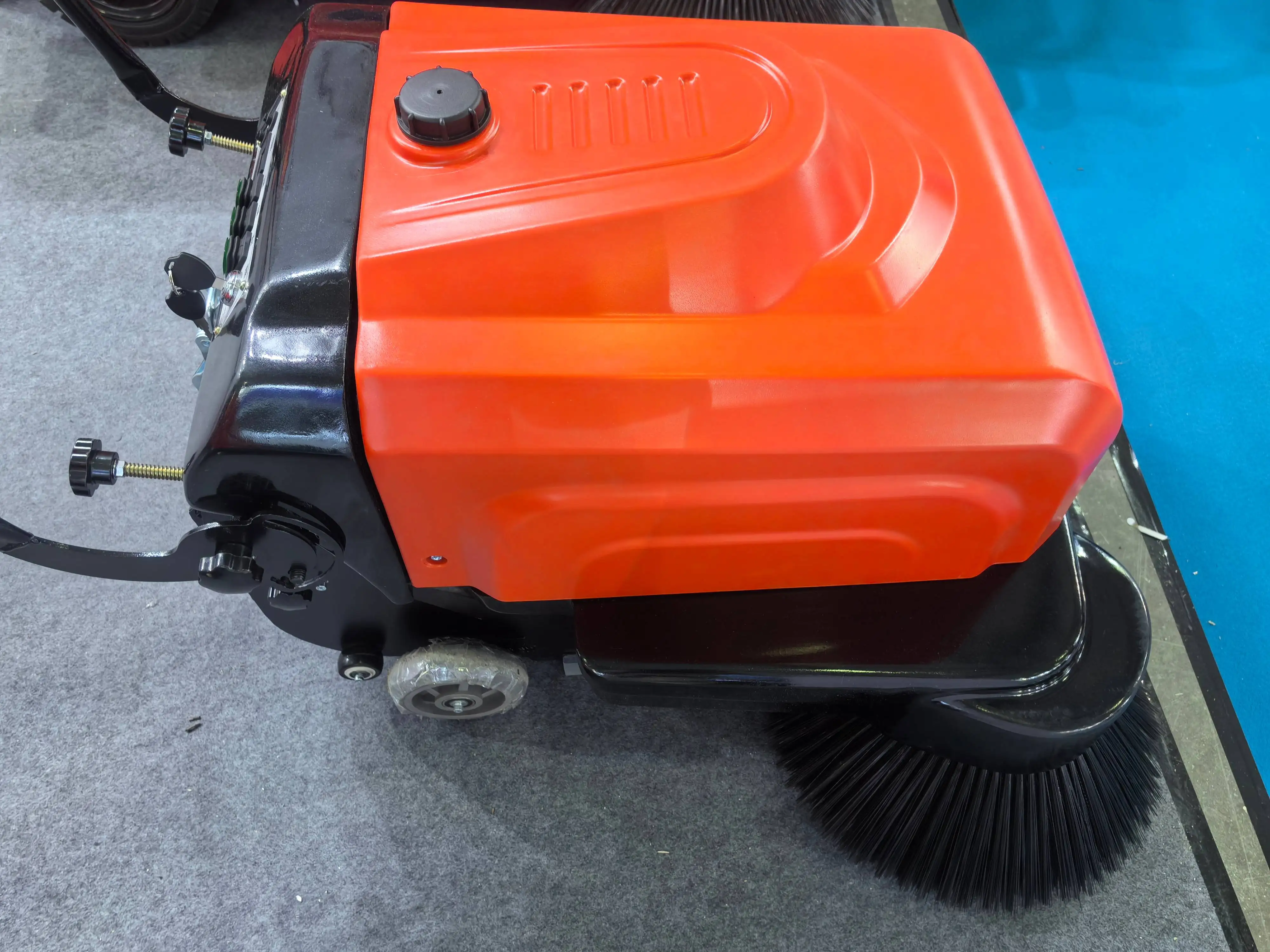 Handpush Cordless Commercial Industrial Electric Power Floor Road ...