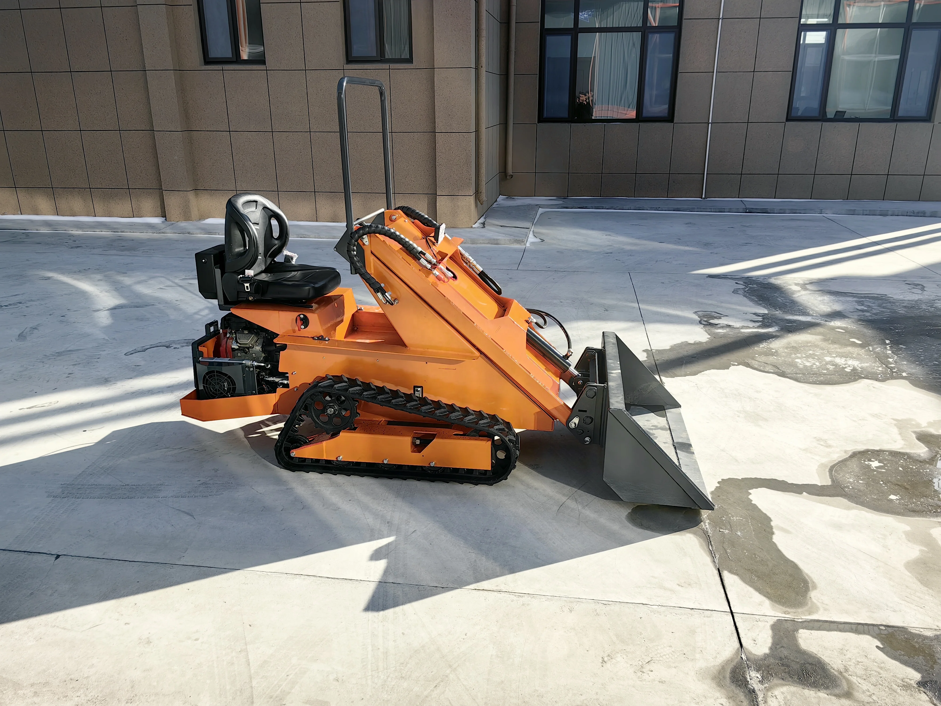 Rima Mini Skid Steer Loader Construction Machinery Mini Skid Steer ...