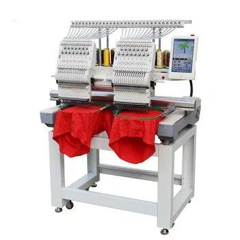 Brand New Industrial Famous Brand 2 Head Embroidery Machine Price In ...