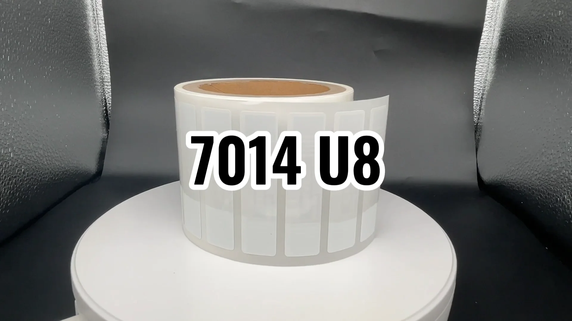 Ucode 8 Chip 73*18mm Uhf Passive White Rfid Label/sticker/tags - Buy ...