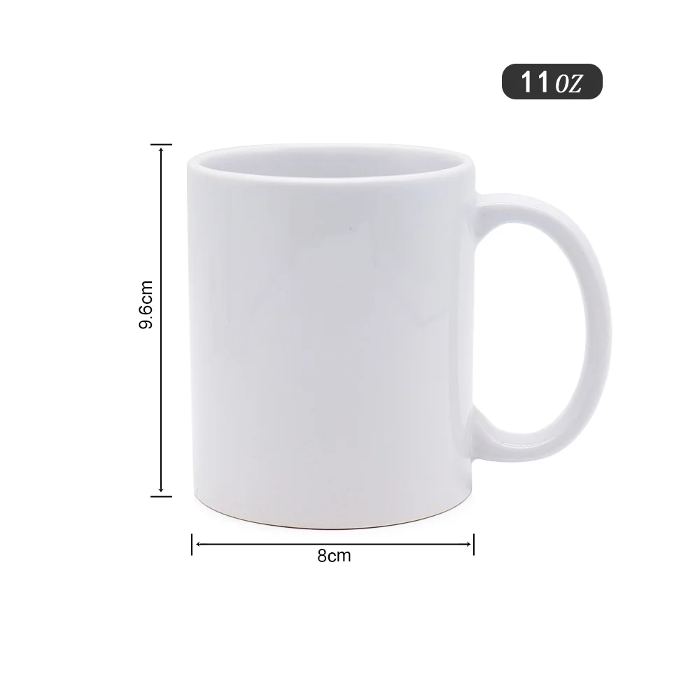 Personalised With Logo Unique White Ceramic Sublimation Blank Coffee ...