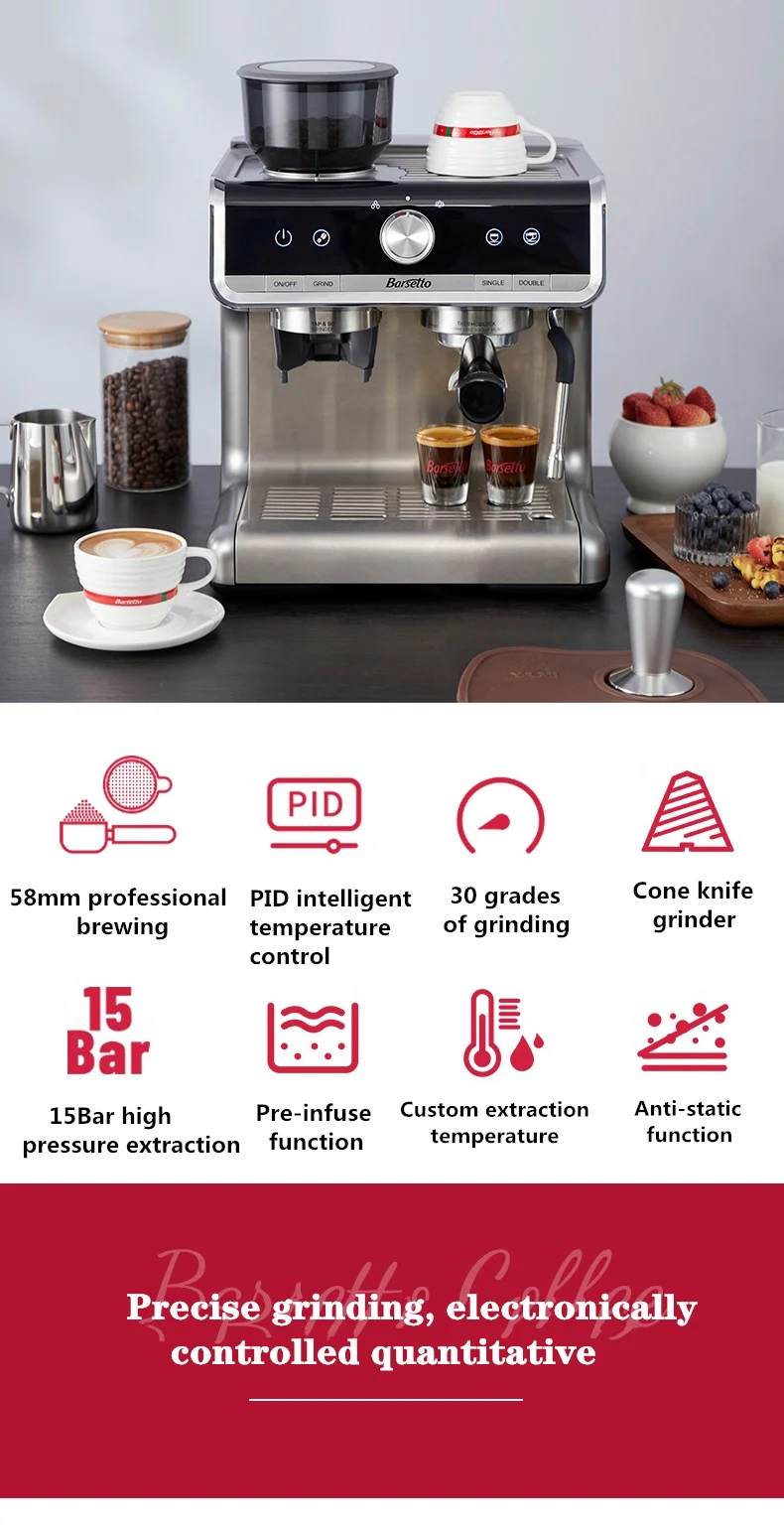 Barista Cafetera Original Vending Expresso Commercial Electric Bean ...