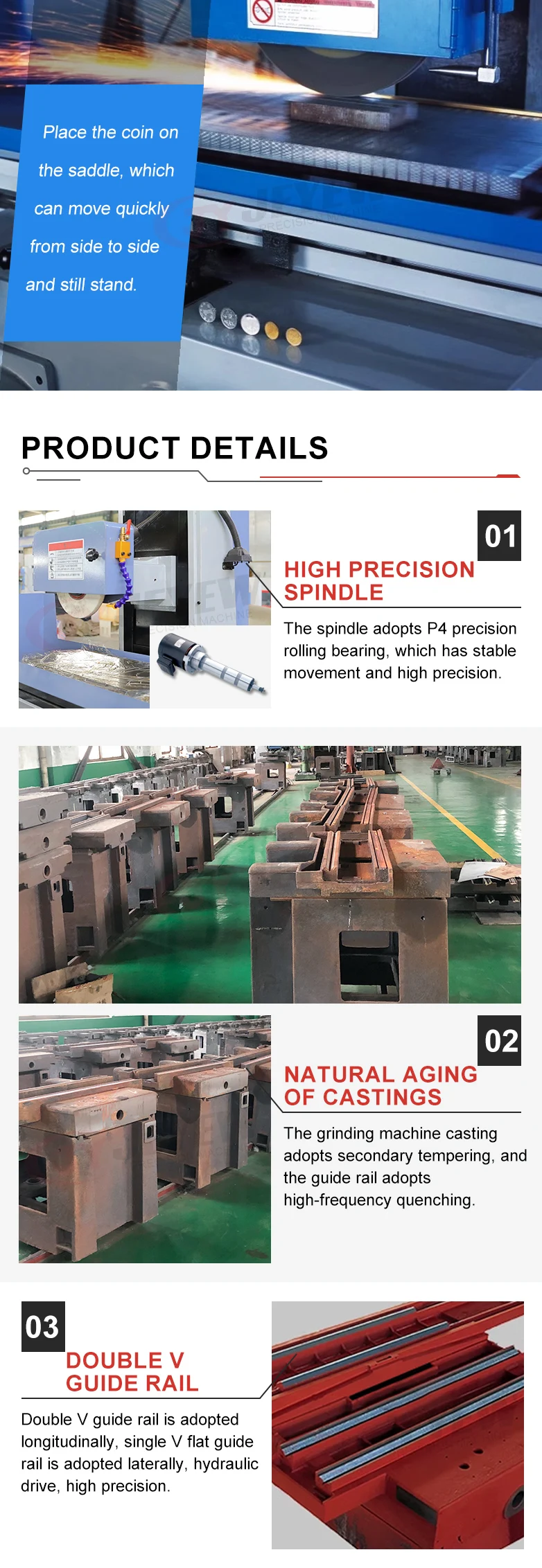 Mini Surface Grinding Machine M618 - Easy to Operate