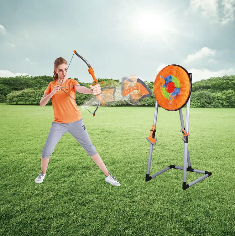 Kids Shooting Target Game Set - Indoor Bow and Arrow Fun