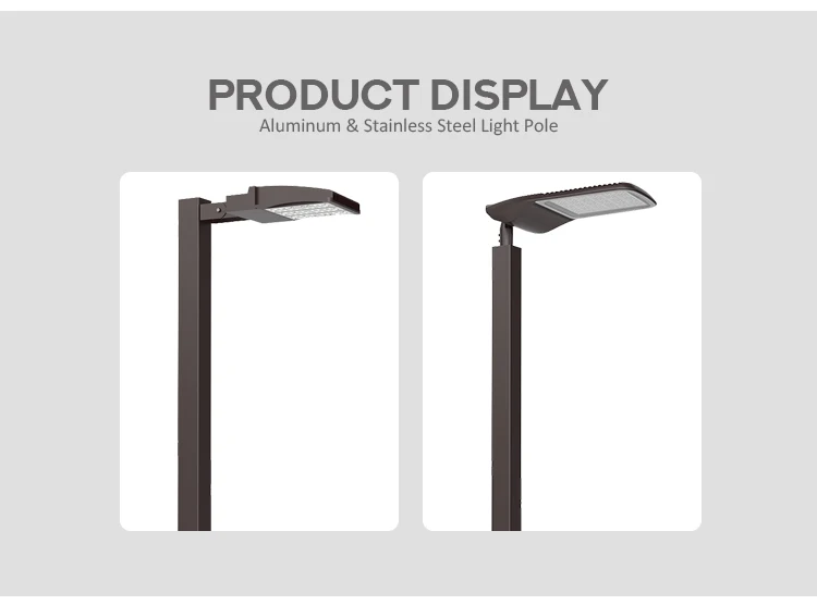 Fast Delivery Square Street Light Pole 25ft - Durable Steel