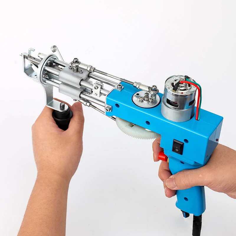 Two-in-One Electric Tufting Gun for Loop and Cut Pile Rugs - Versatile ...