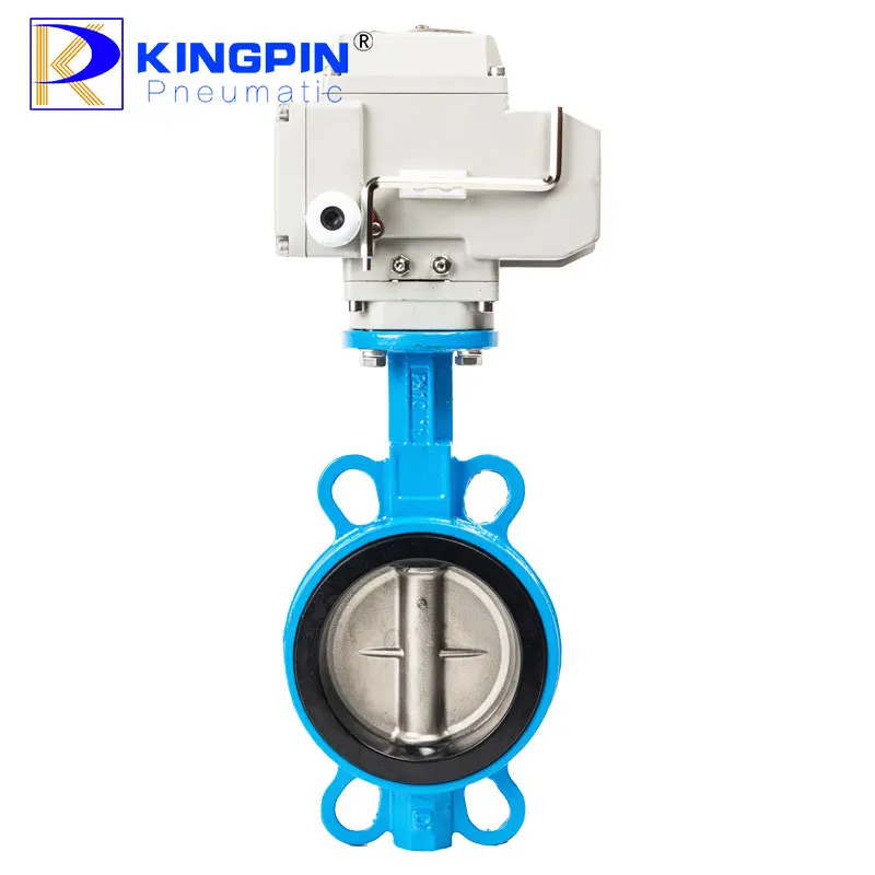 Electric Butterfly Valve D971X-16Q - Remote Adjustable