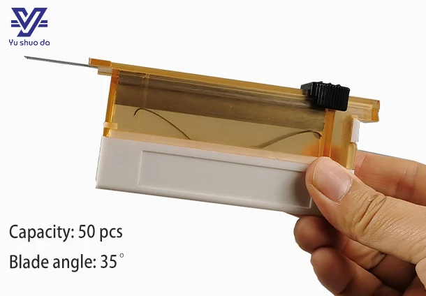 Pathology Microtome Blade Holder - Compact Stainless Steel Design for ...