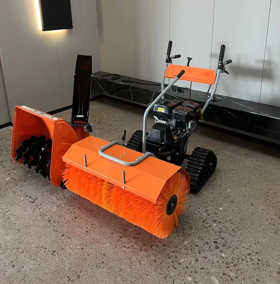 Cheap Price Gasoline Tractor Snow Plow 13 hp Snow Blower Snow Thrower ...