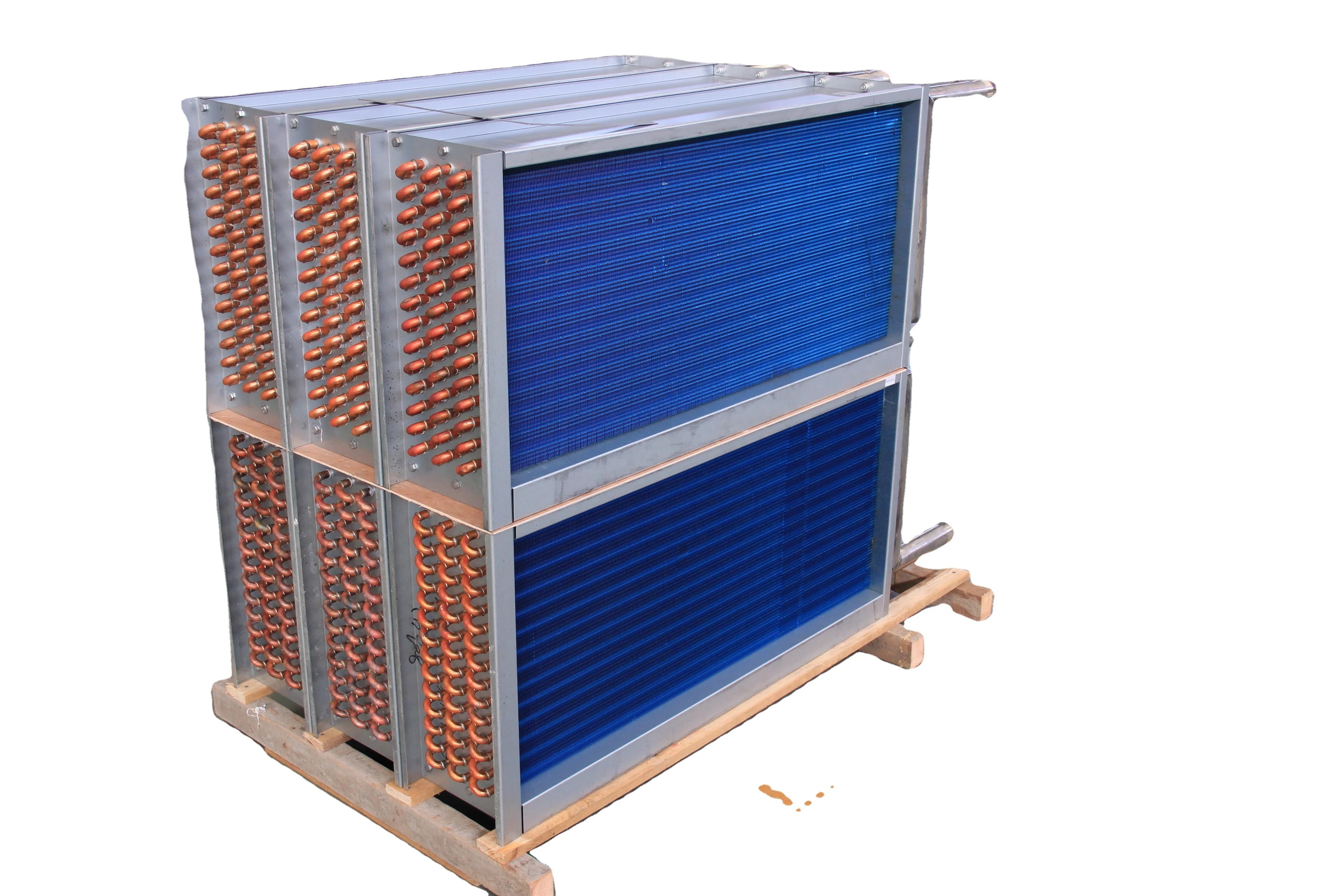 High Efficiency Heat Tube Heat Exchanger Designed With Copper Tube And ...