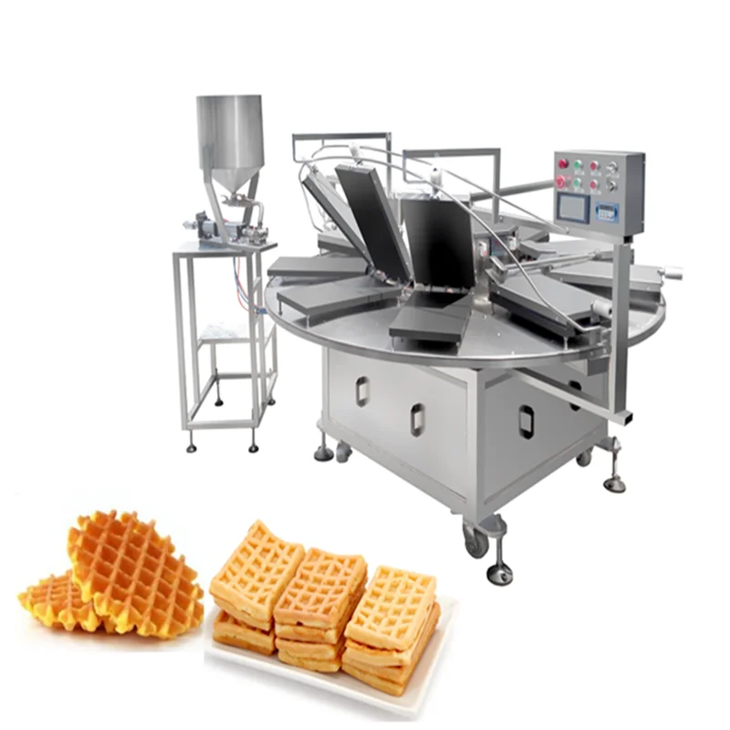 KH-15 Automatic Waffle Making Machine;automatic Continuous Waffles ...