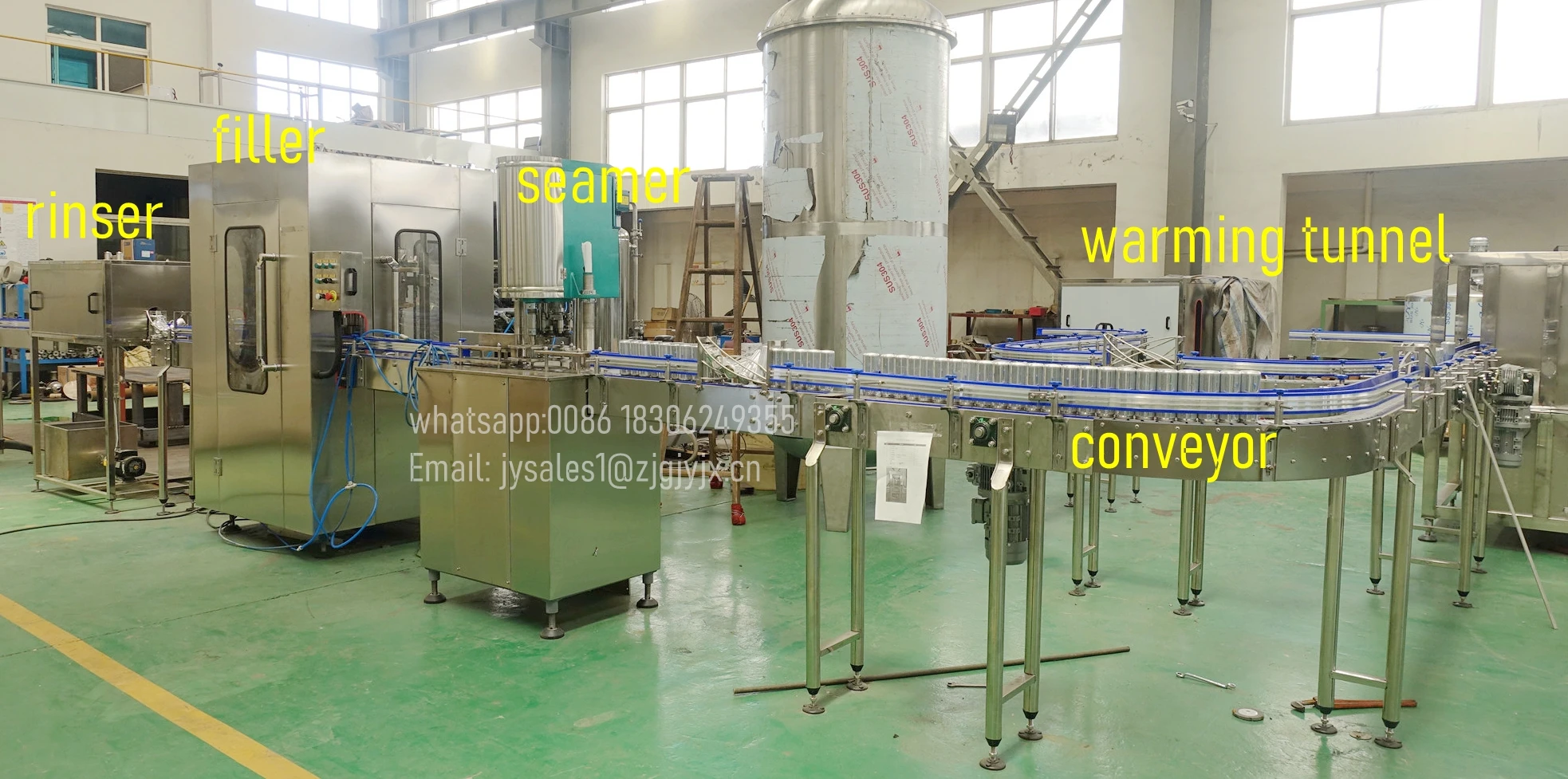 Efficient Carbonated Beverage Can Filling Line by JIAYUAN