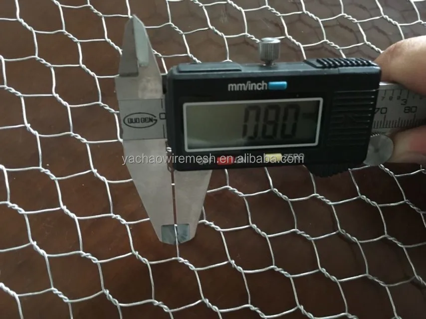 14 Gauge Galvanized Iron Wire Mesh Fish Traps Hexagonal Slat Water Wire ...