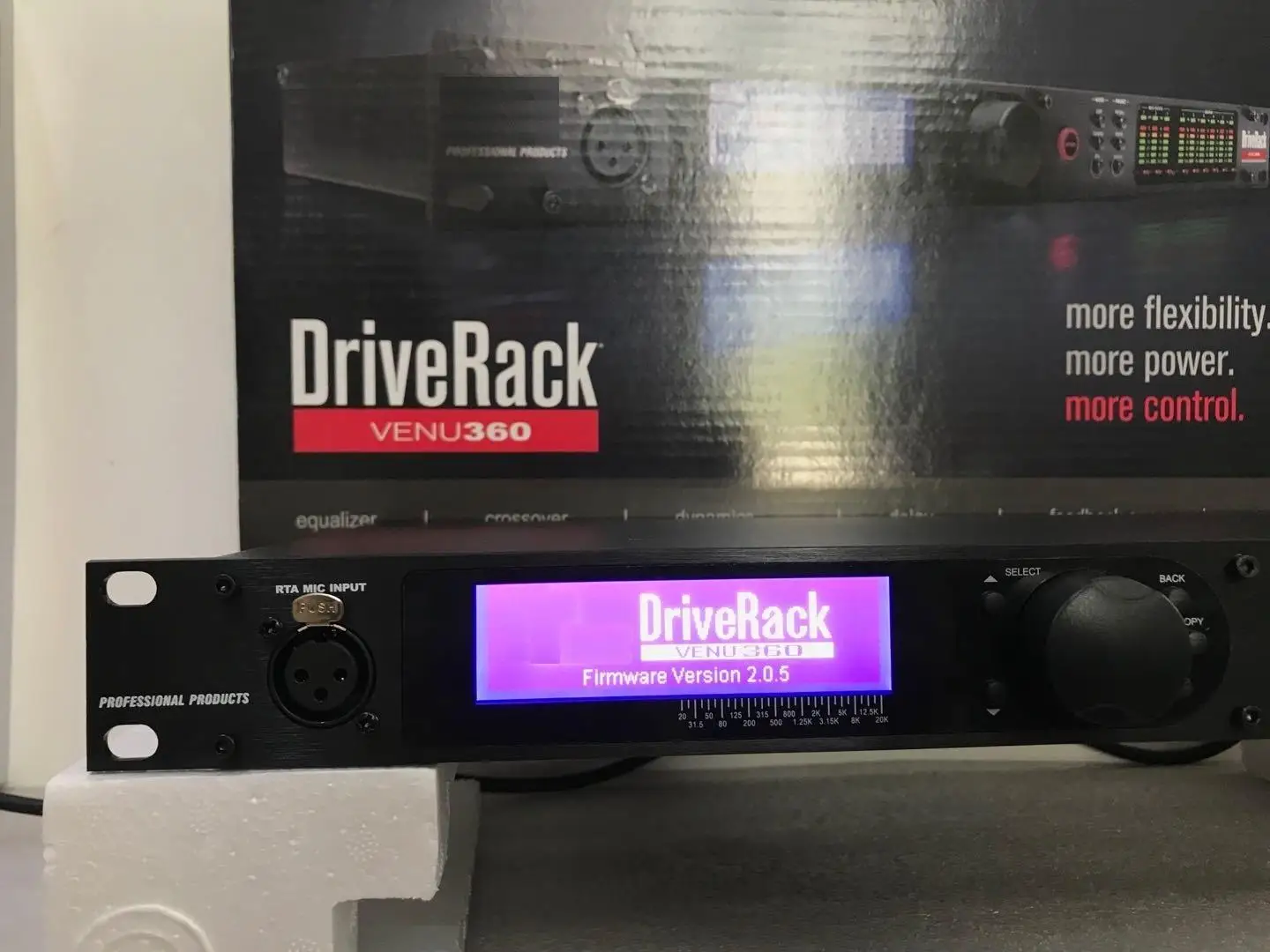 Dbx Driverack 360 Dsp Digital Professional Stereo Stage Equalizer Audio ...