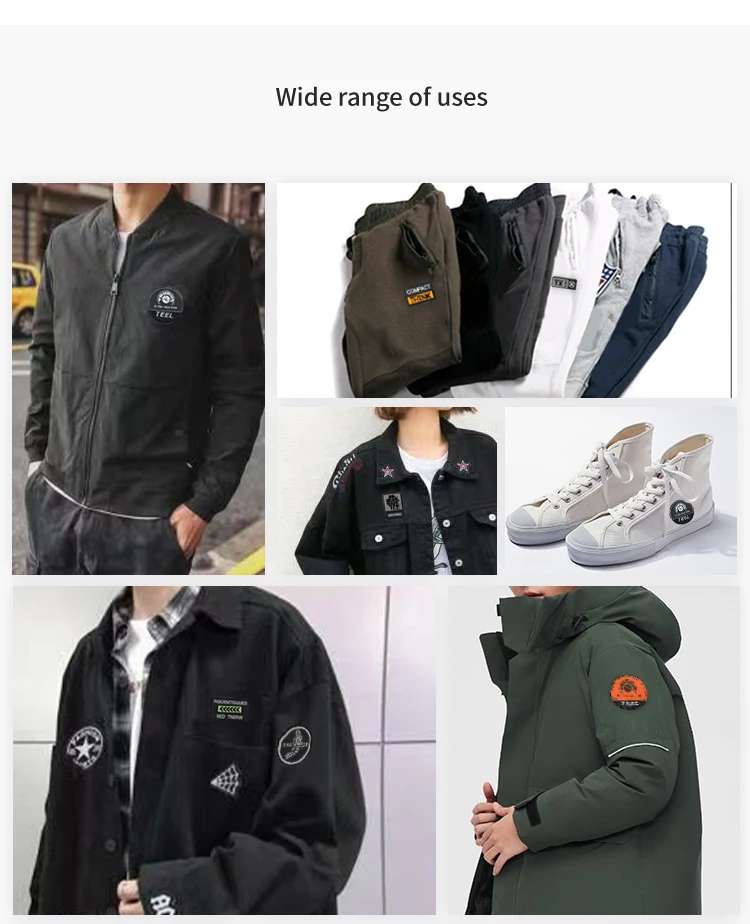 Parche Garment Accessories Patch Custom Brand 3d Embossed Logo Soft Pvc ...