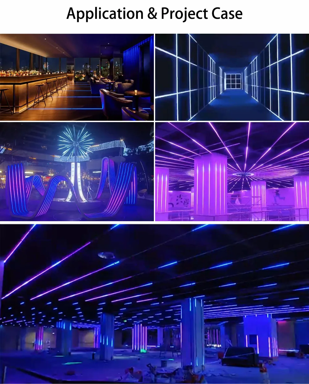 DMX512 Programmable LED Strip Controller - Smart Lighting