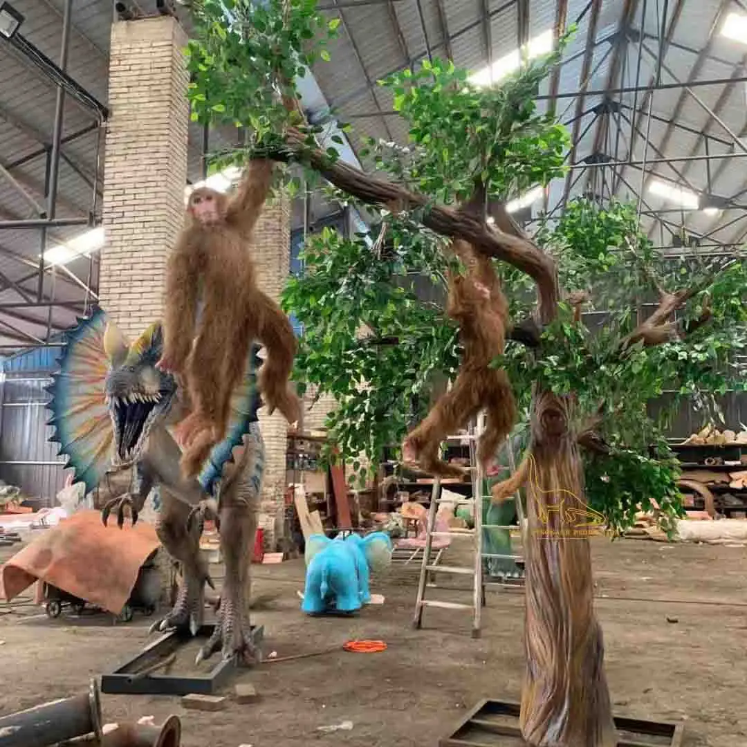 Animatronic Animals Realistic Animatronic Monkey 3d Realistic Animals ...