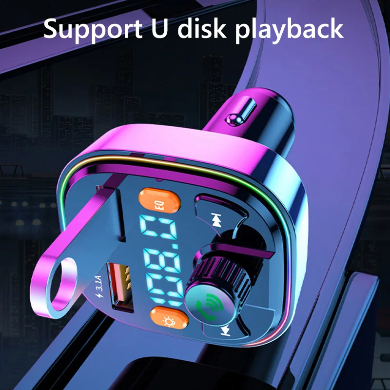 Usb Disk Playback Type C Pd 18w 3.1a Usb Fast Charging Handsfree Car ...