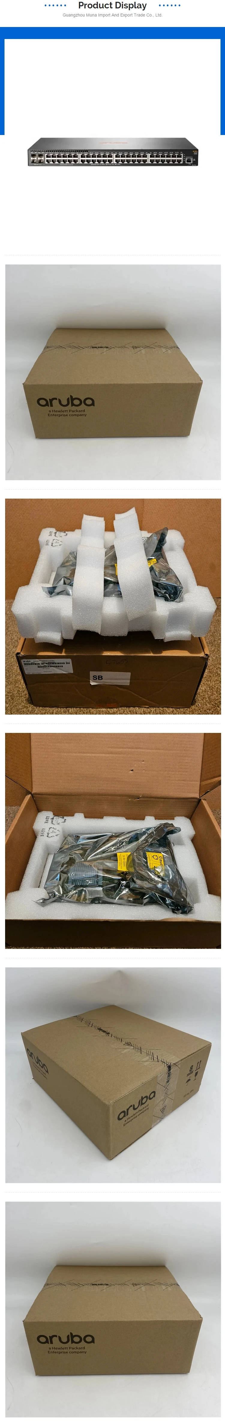 New In Stock 2930f 48g 4sfp Switch Jl256a Jl255a Jl252a Jl262a Jl259a ...