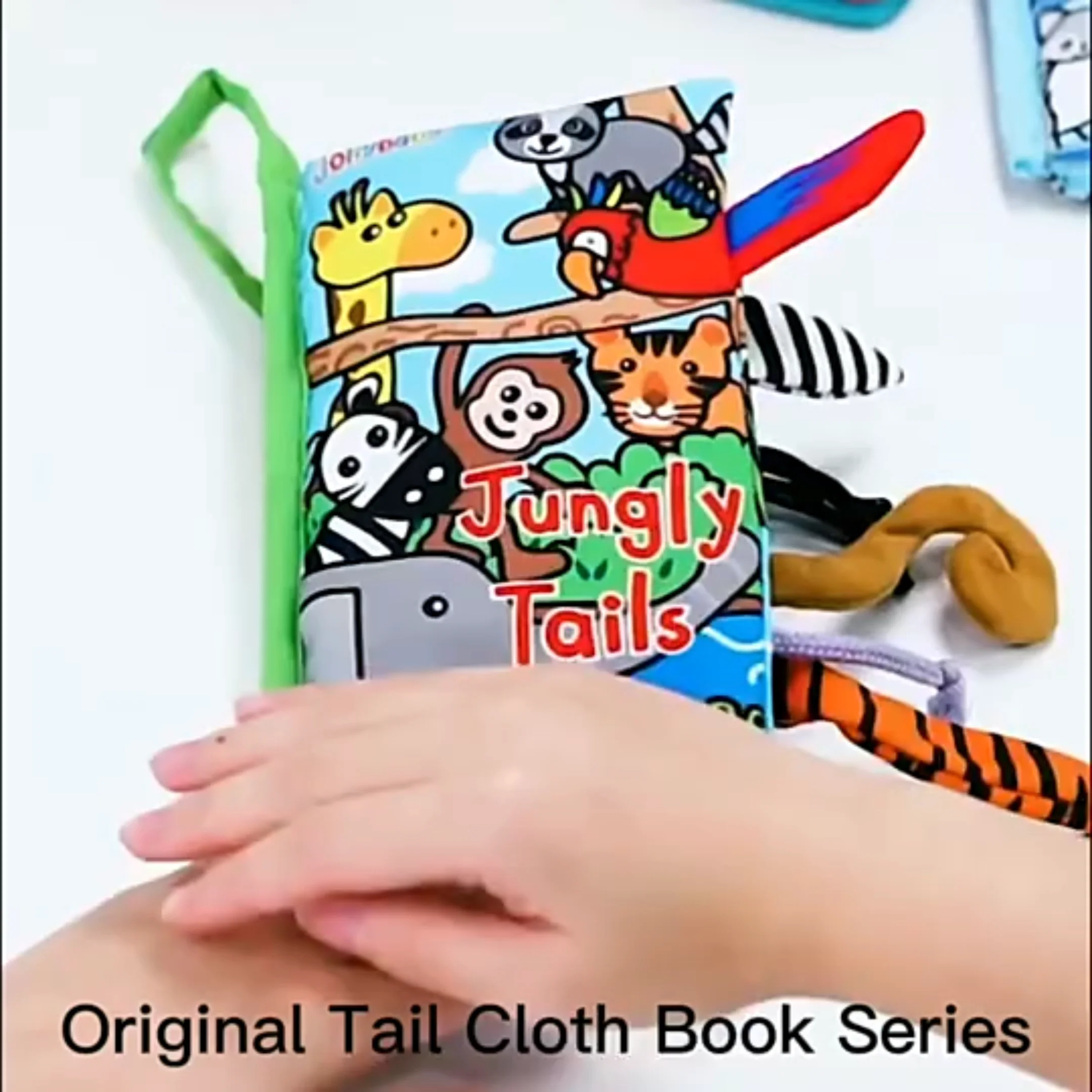 Cute Animal Tails Tear Waterproof Early Education Soft Custom Baby ...