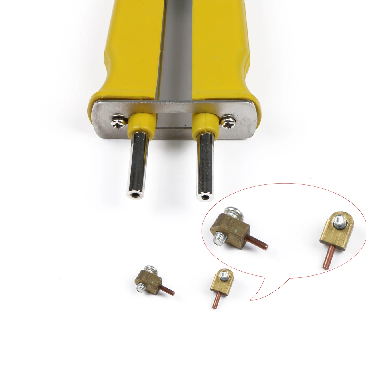 Yellow Sunkko Hb-71b Battery Spot Welding Pen-use Polymer Battery Welding Spot Welder Pen For ...