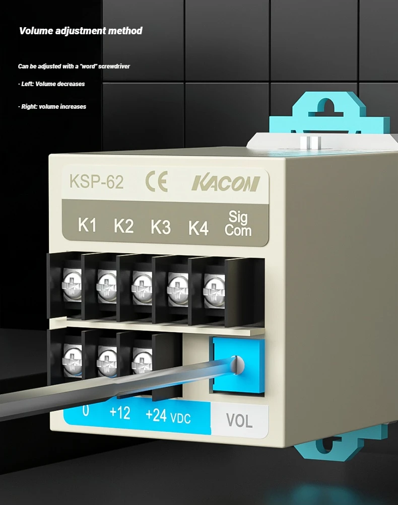 Korea Kacon Dc24v Multi-tone Wide Voltage Alarm Buzzer Electronic Sound ...