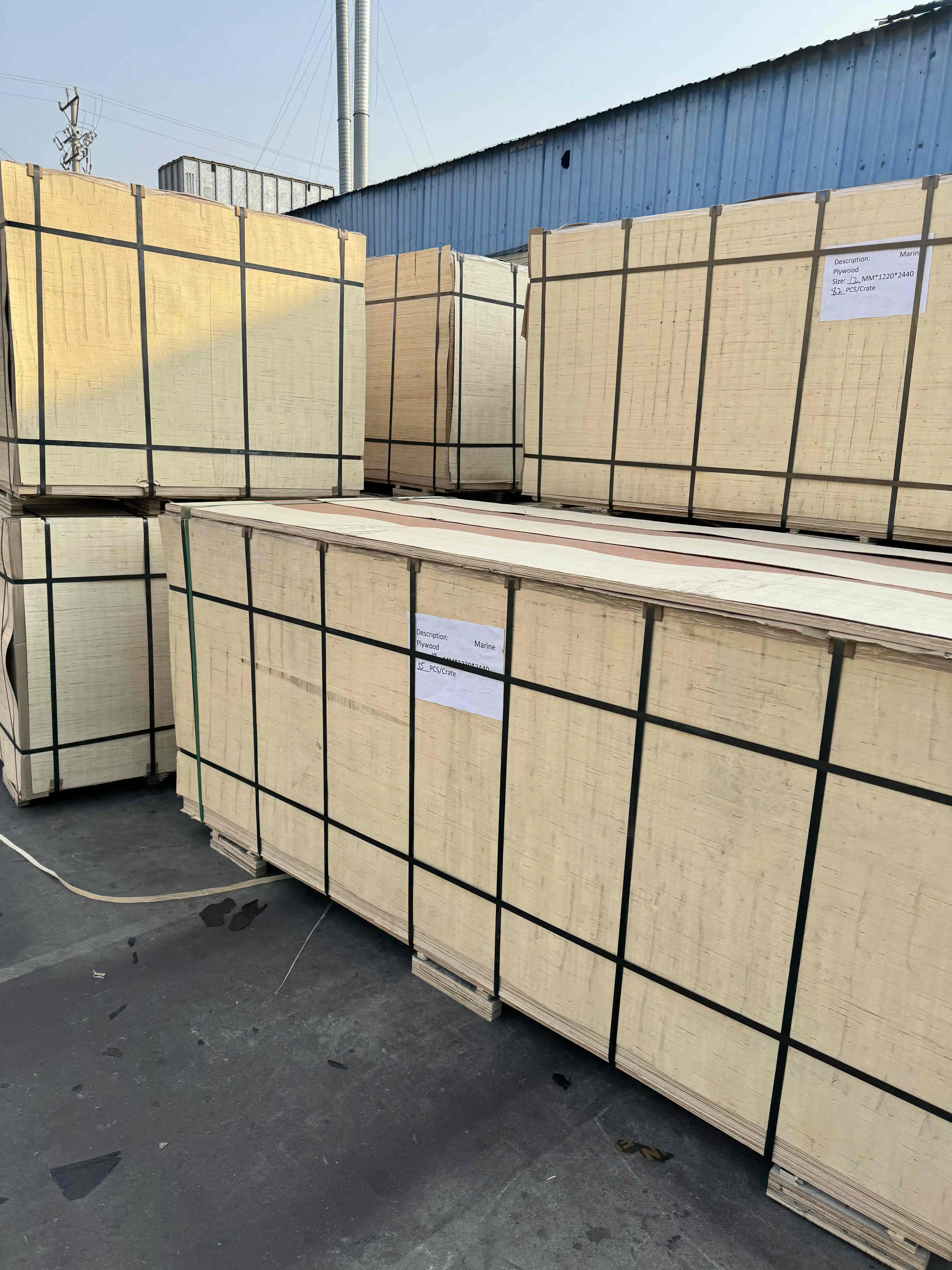 High Quality Waterproof Marine Phenolic Formwork Face Film Plywood For ...