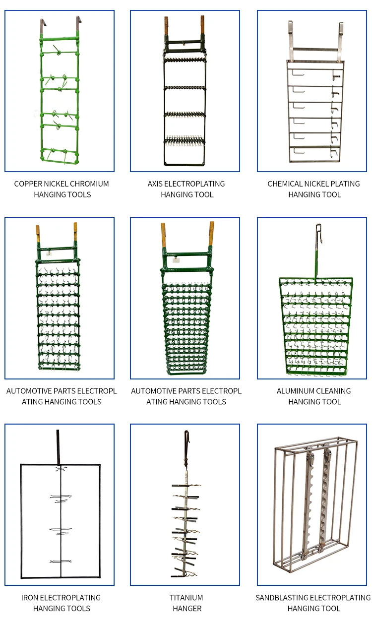 Plating Rack Zinc Nickel Alloy Assisted Anode For Automotive Parts ...