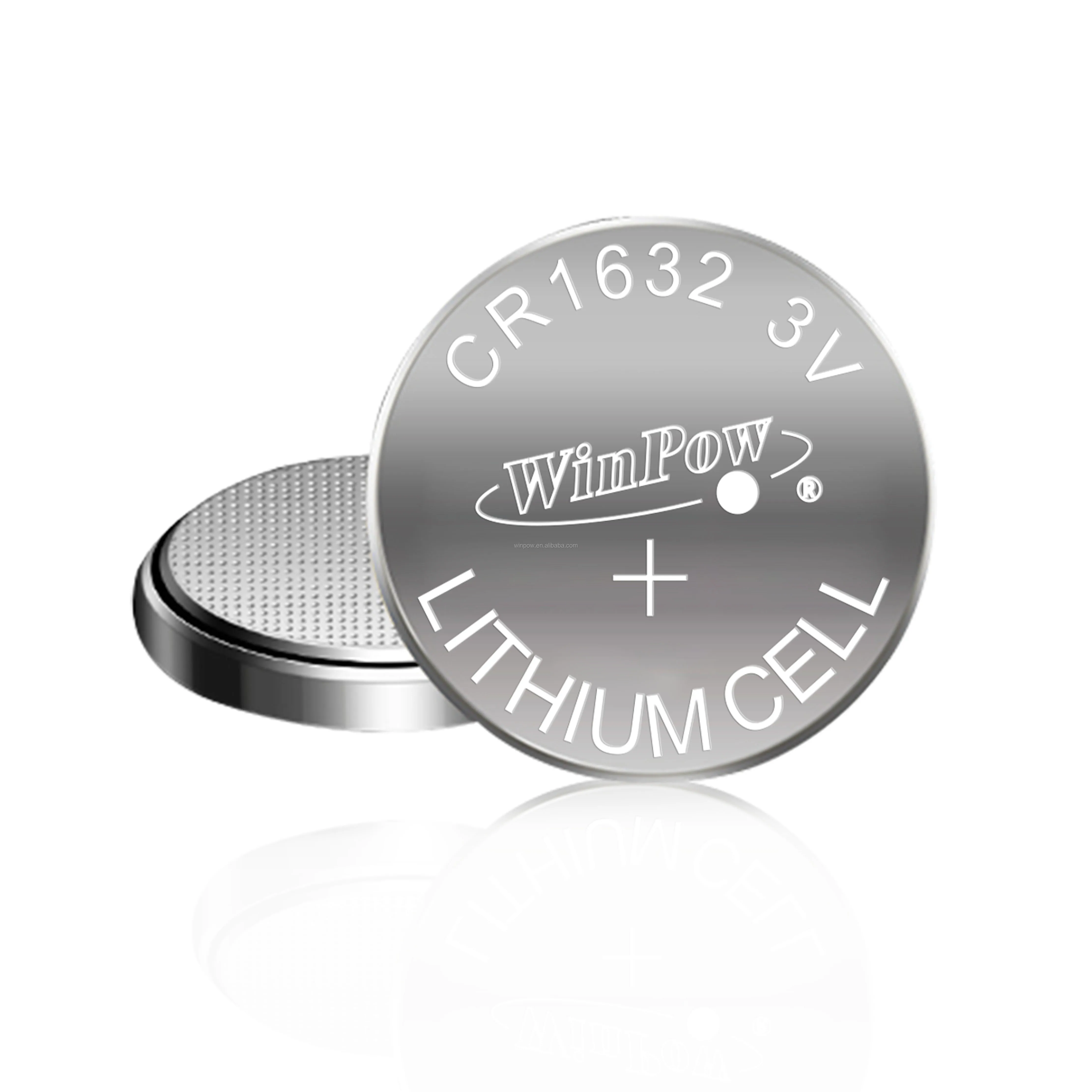 High Quality Button Lithium Coin Cell Pile CR 1632 Battery