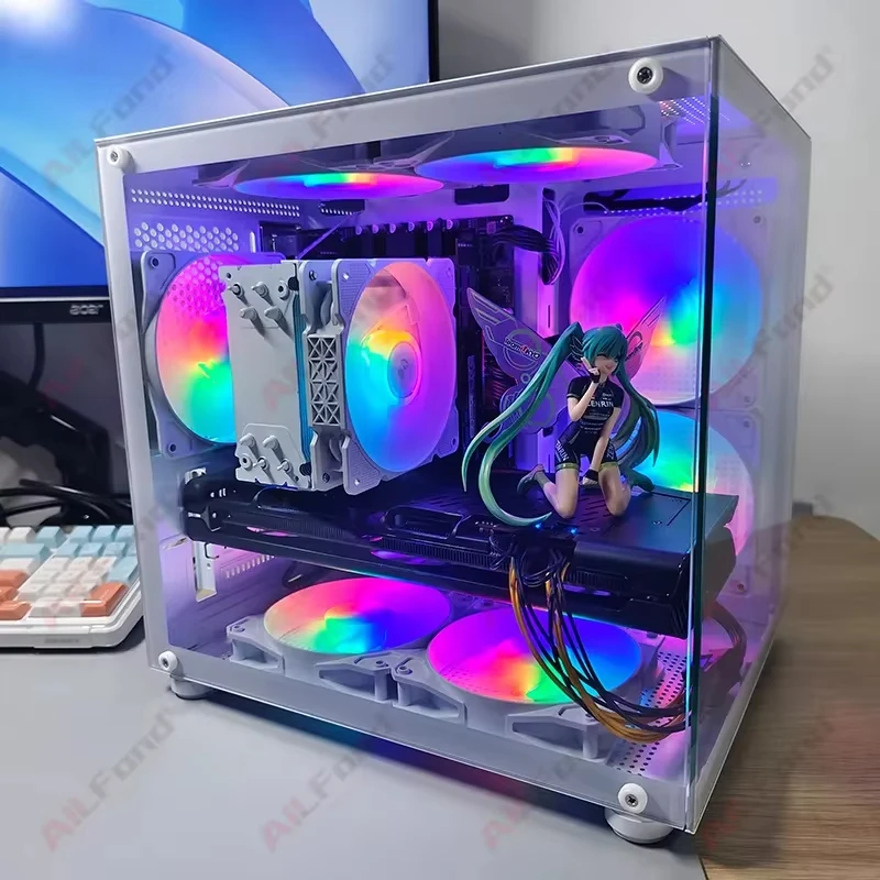 Gaming Desktop PC with R5 1500X, RX 580, 16GB RAM, 256GB SSD