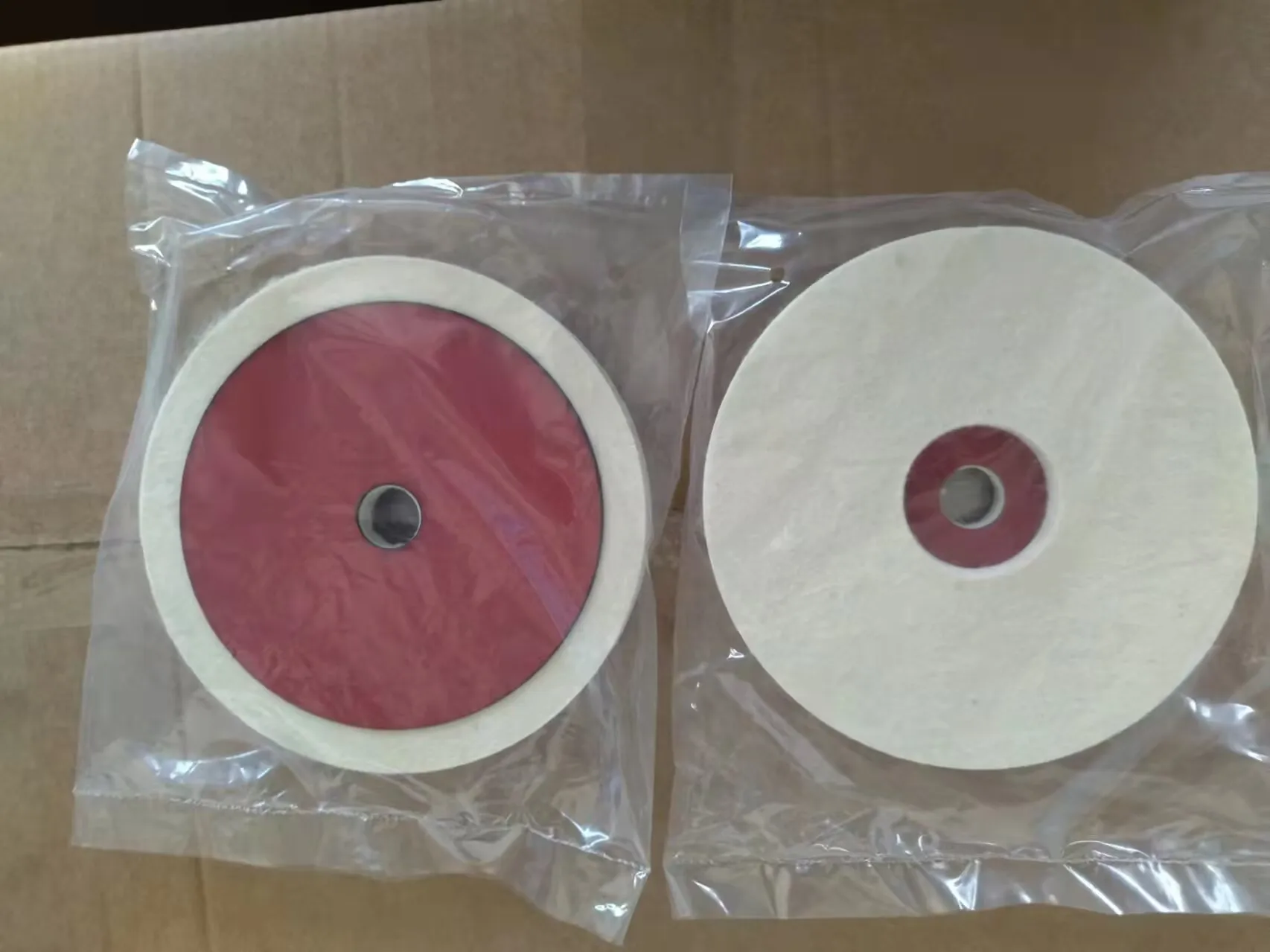 PMS 180mm Wool Felt Fiber Grinding Wheel Buffing Wheels Mandrel Marble ...