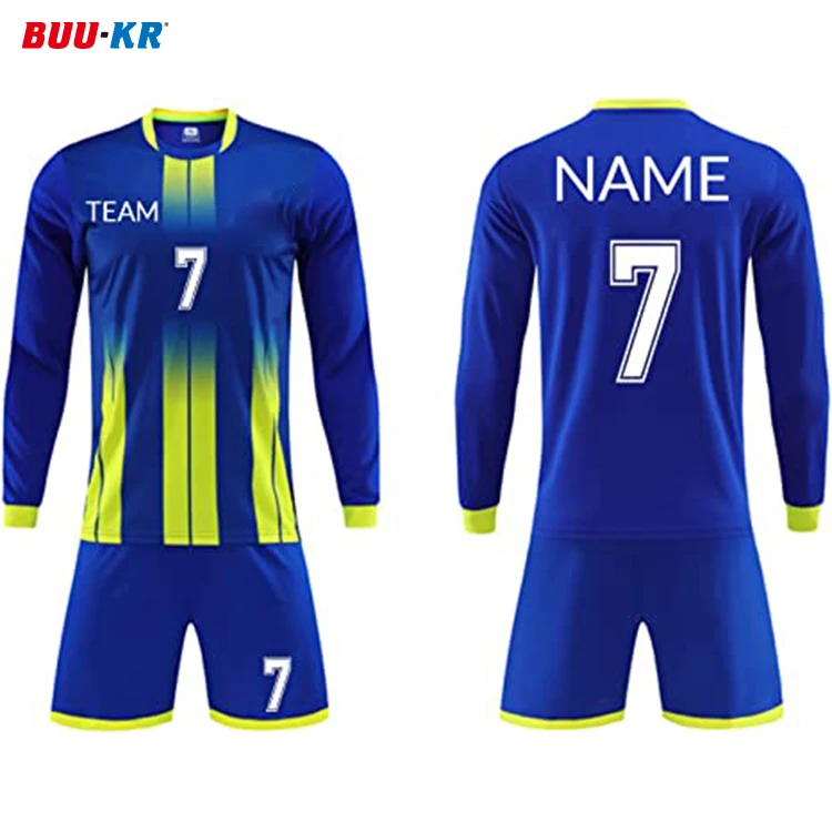 Buker New Design Sports Long Sleeve Custom Training Set Sublimation ...