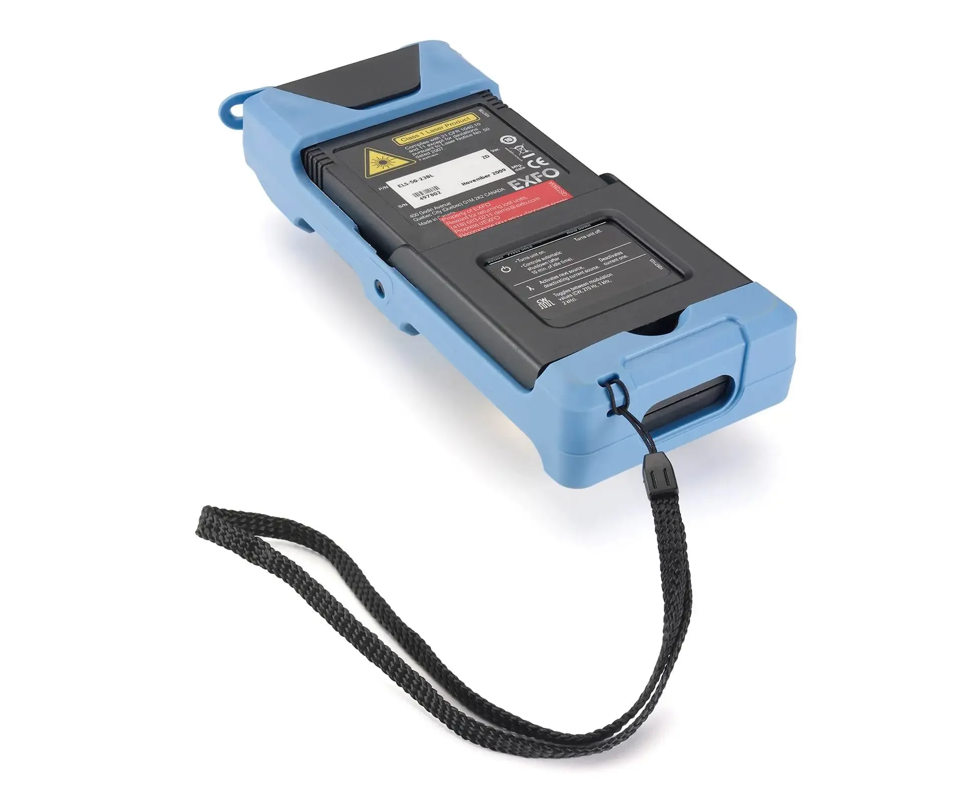 EXFO EPM-50 ELS-50 Fiber Power Meter/ Optical Fiber Light Source ...