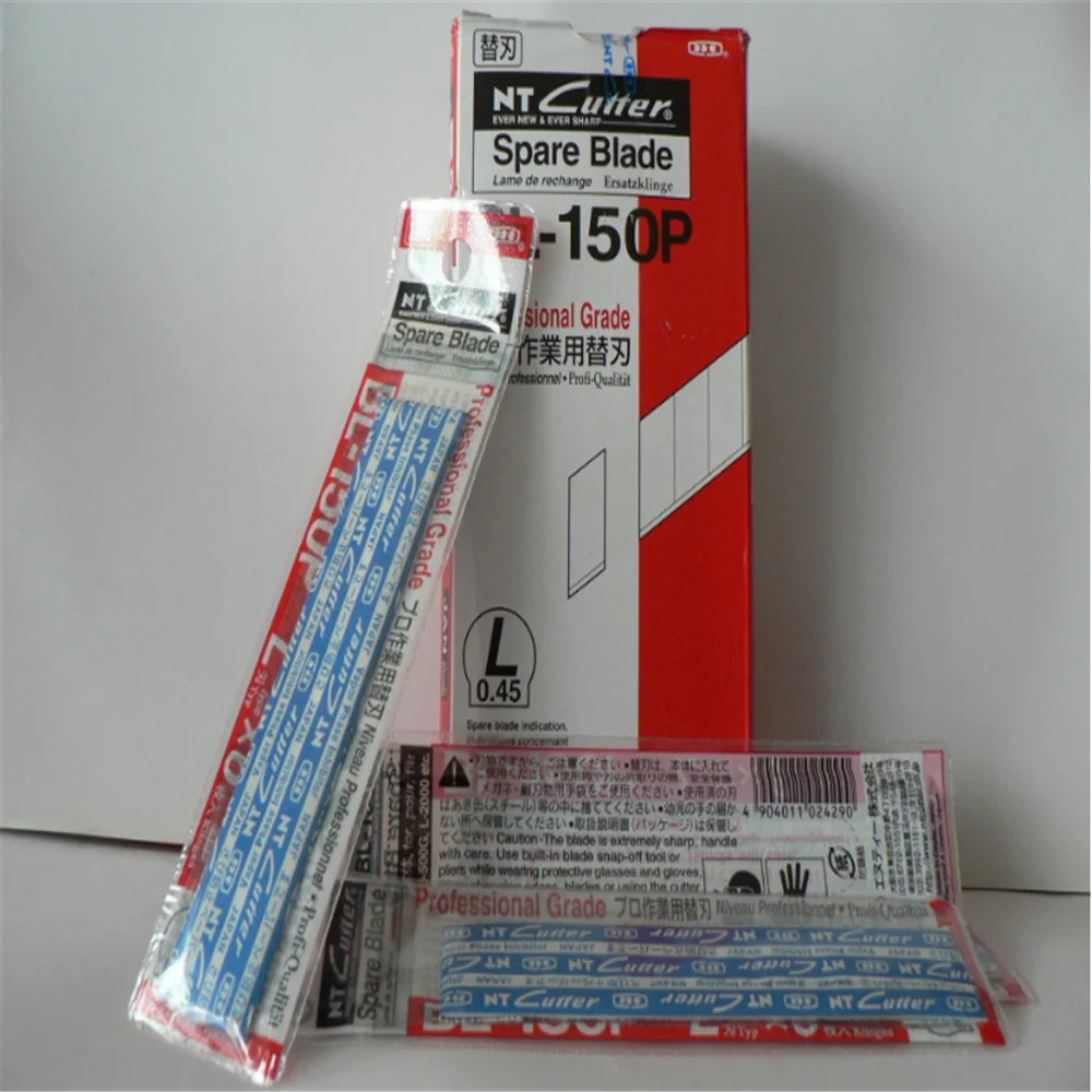 NT Cutter 18mm Heavy-Duty Snap-off Blades (BL-150P)