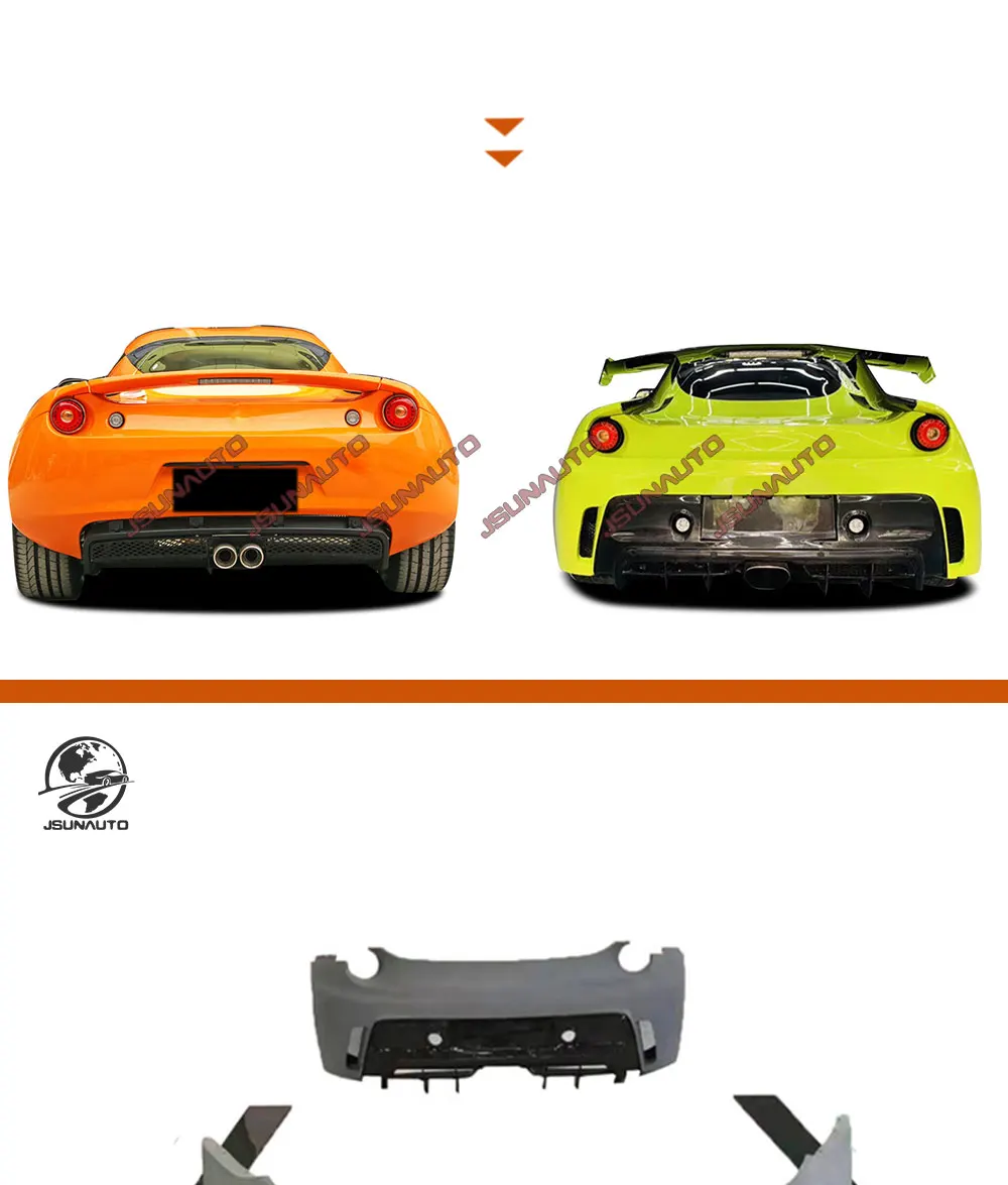 GTE Style Carbon Fiber Body Kit for Lotus Evora S | New Front Bumper ...