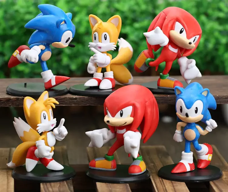 Custom Sonic Anime Action Figure - Perfect Hedgehog Cake Topper
