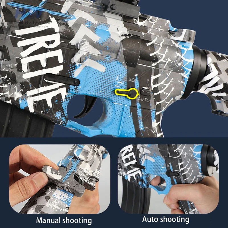 Toy Gel Water Ball Orbi Gun Bullet Blaster Kids Play Splatter Ball Gun ...