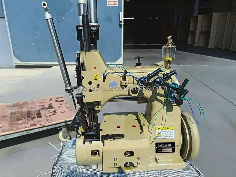 Gk80900cd5 Two Needle Four Thread Fibc&big Bag Making With The ...