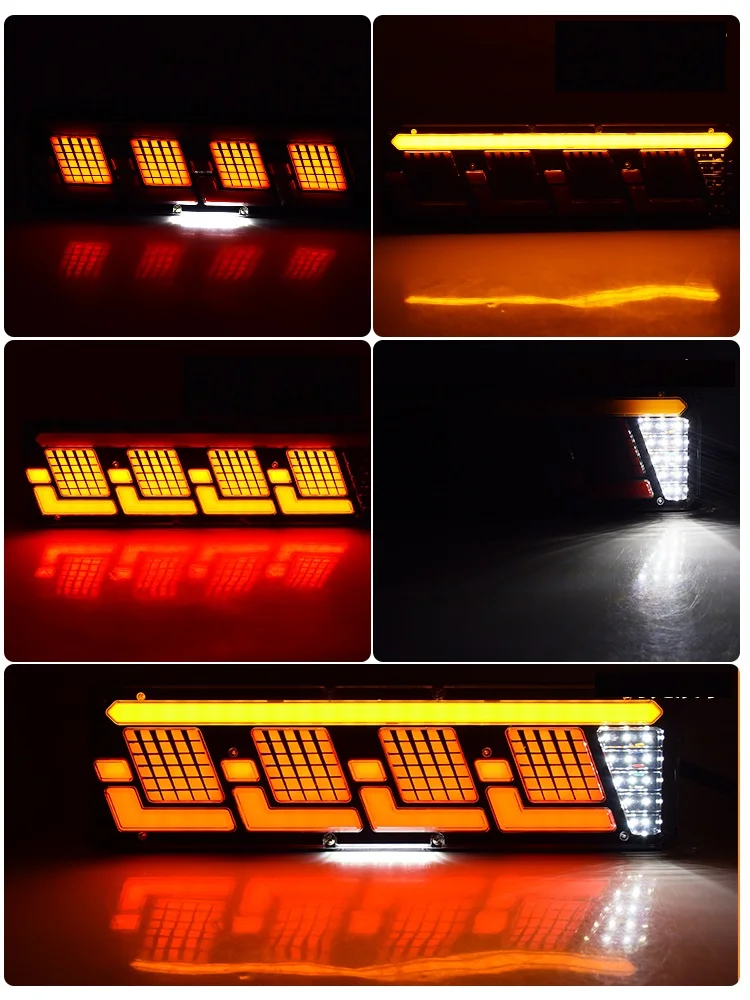 Truck Modification Universal Rear Tail Light High Brightness Waterproof ...