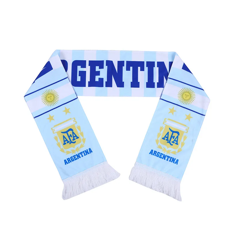 Custom Slogan Fan Scarf Cheering Football Event Scarf Club Fan Gift ...